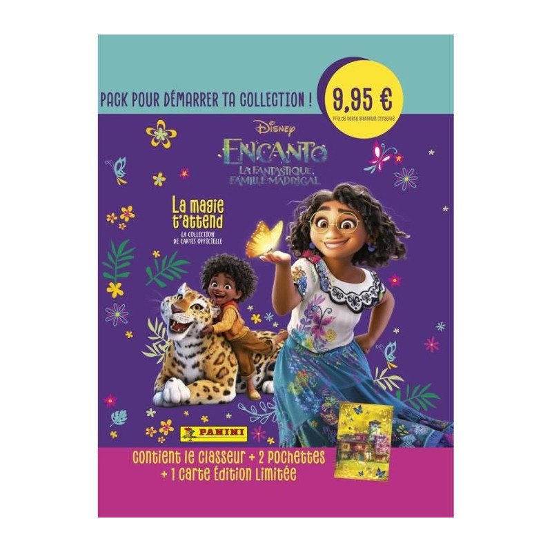 ENCANTO TRADING CARDS - PACK POUR DÉMARRER TA COLLECTION
