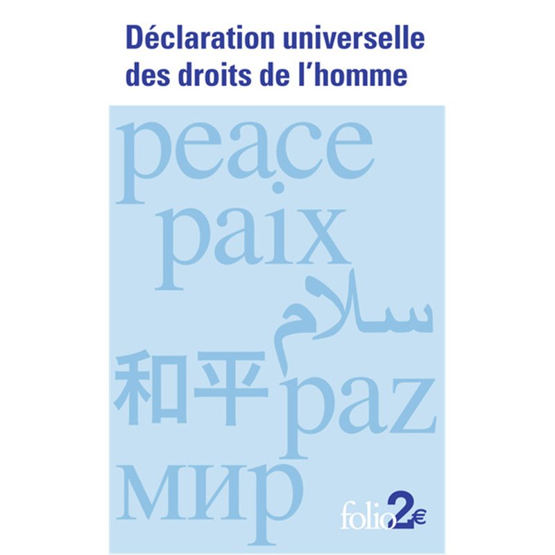 Déclaration universelle des droits de l'homme - Collectifs | Isleden